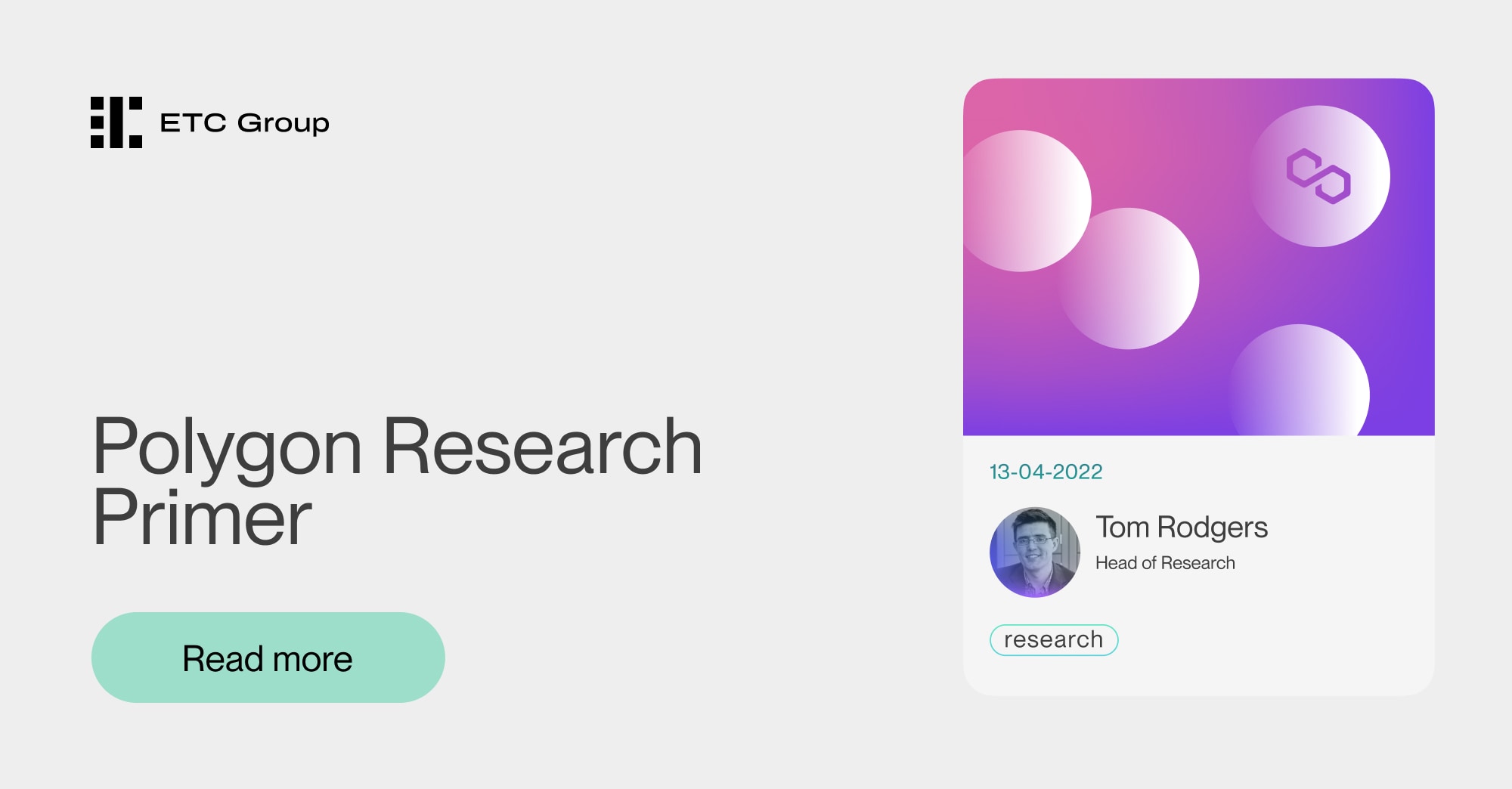 Polygon Research Primer | Bitwise
