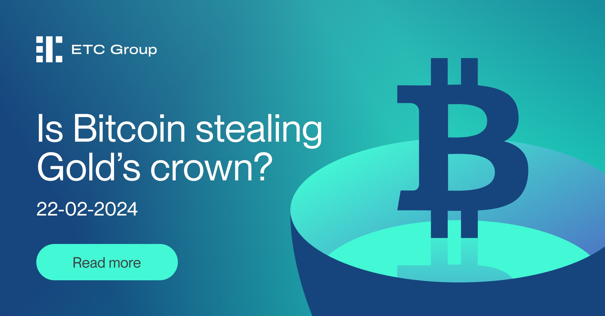 “Software is eating the world”: Is Bitcoin stealing Gold’s crown? | Bitwise