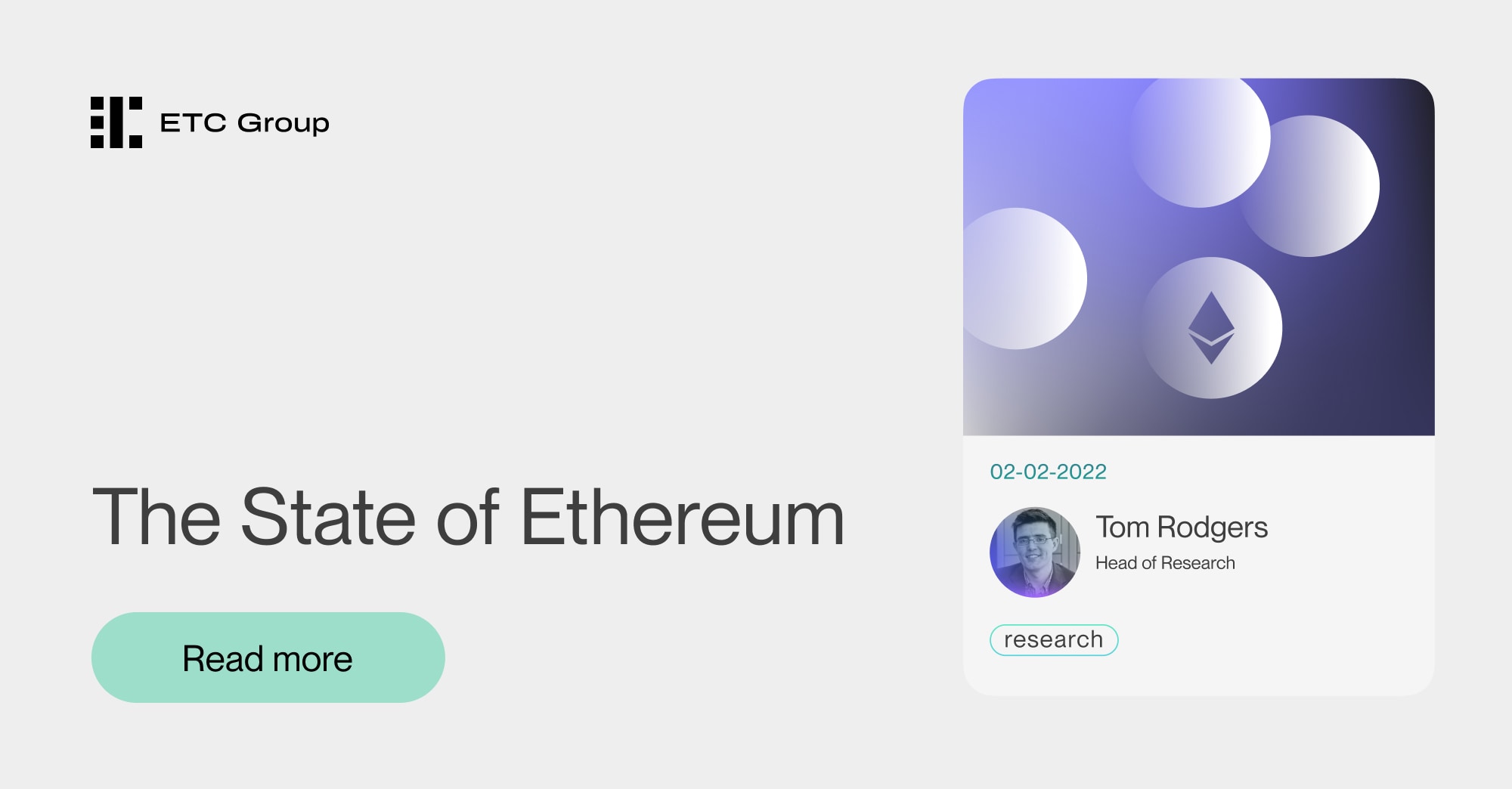 The State of Ethereum | Bitwise