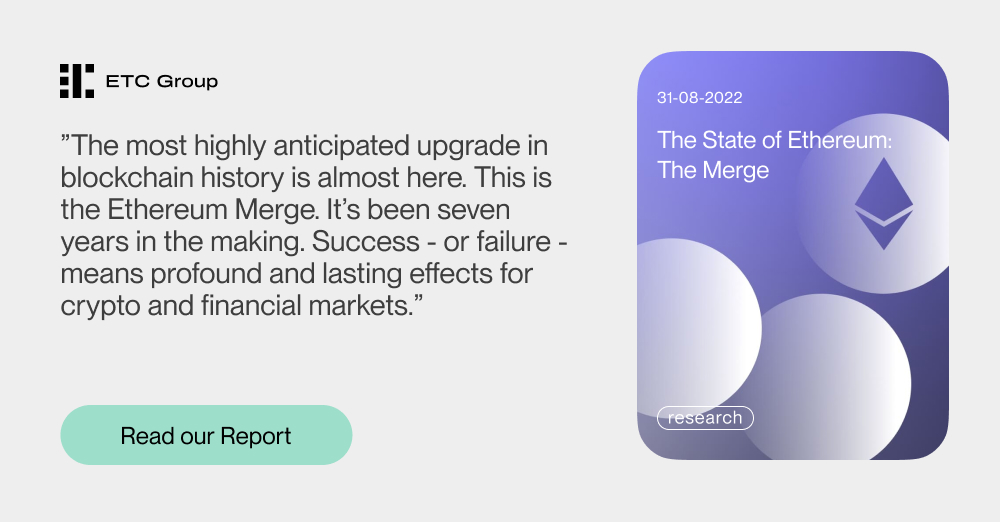The State of Ethereum: The Merge | Bitwise Research