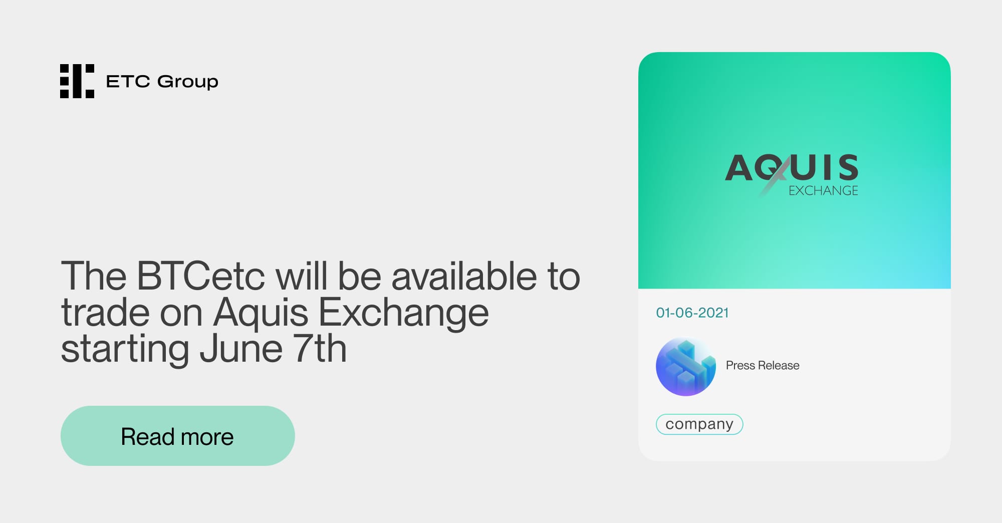 Bitwise Launches First Bitcoin ETP In UK | Bitwise