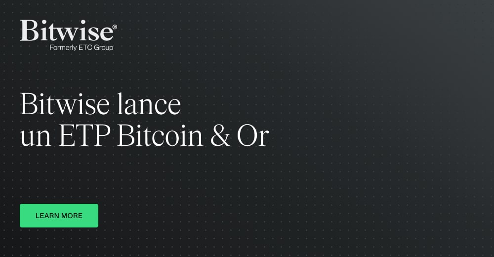 Bitwise lance un ETP Bitcoin & Or avec Diaman Partners – Une nouvelle ...